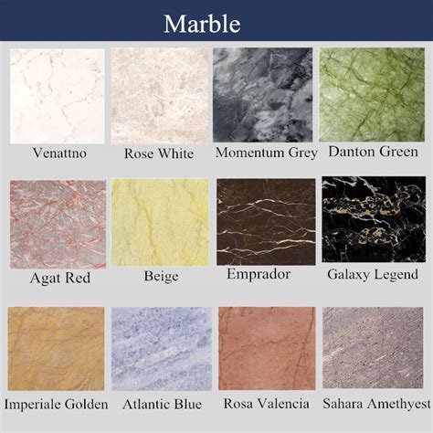 Marble Tiles Slabs Marble Products Multicolor Marble Colors