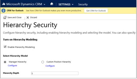 All About Hierarchy Security In Crm 2015