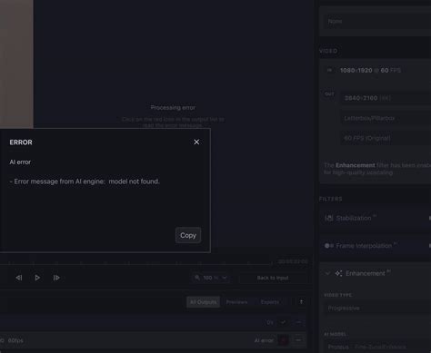 Topaz Video Ai Model Not Found Issue Rtopazlabs