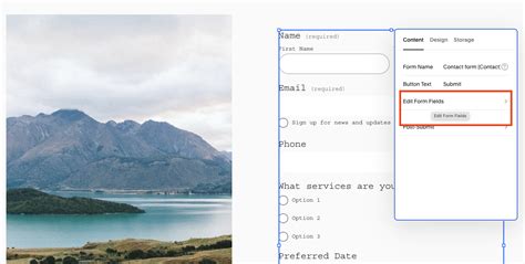 Squarespace Contact Form Updates