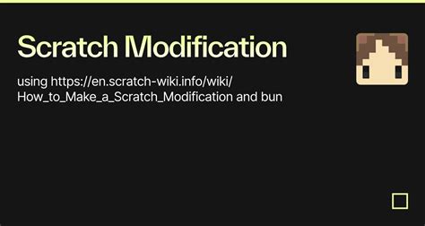Scratch Modification Codesandbox