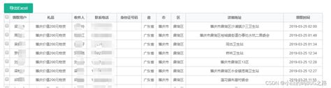 springboot 页面数据导出excel表 springboot浏览器导出excel表 csdn博客