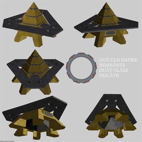 Goauld Frigate Render By Chiletrek On Deviantart