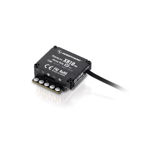 Hobbywing HW XERUN XR PRO S HEAVY DUTY V BLACK Inside Line Models