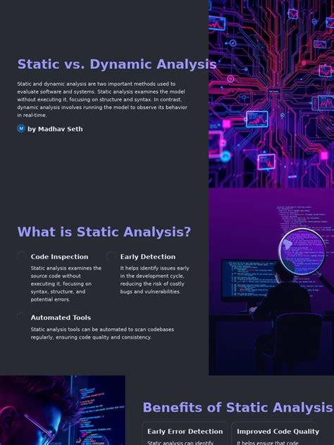 static vs dynamic analysis pdf software quality software bug