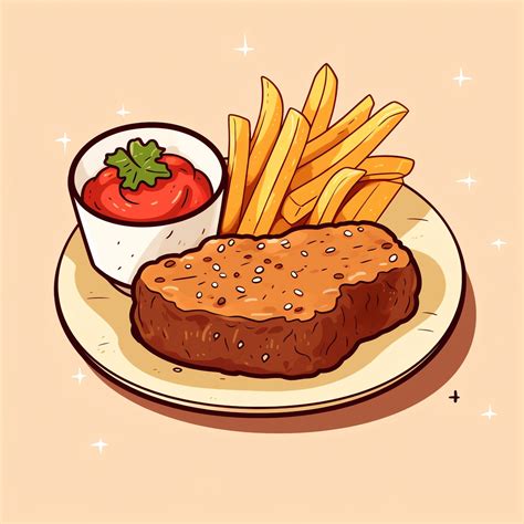 Cute Steak Kawaii Png Clipart Bundle 45 High Quality Png Etsy