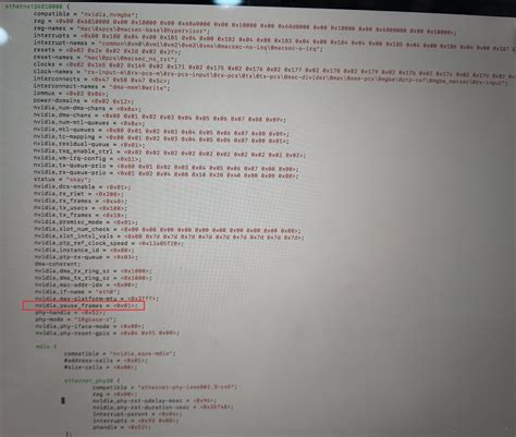 Jetson Orin的eth00x6810000 打开nvidiapauseframes出现mmcrxcrcerror计数达千万，导致ssh无法建链 Jetson Orin