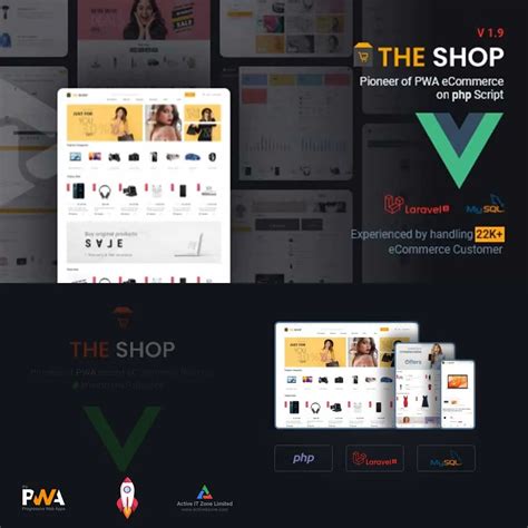The Shop Pwa Ecommerce Cms Store Tech