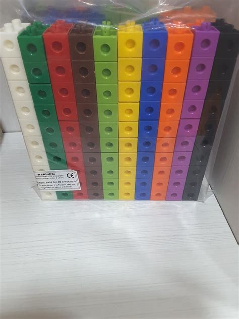 Unifix Cubes Playset Hobbies Toys Toys Games On Carousell