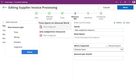 use the innovation backlog app to manage app and flow ideas power