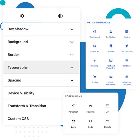 Advanced Block Controls