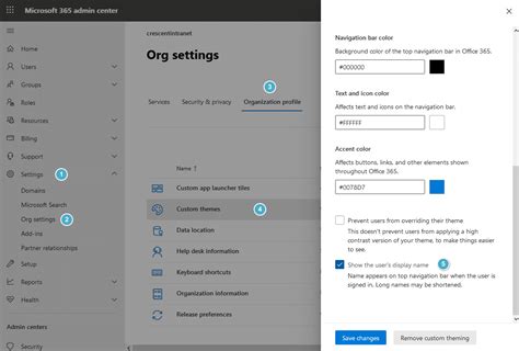 Sharepoint Online Display User Name In Top Navigation Suite Bar