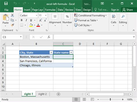 Using Excel S LEFT Formula Deskbright