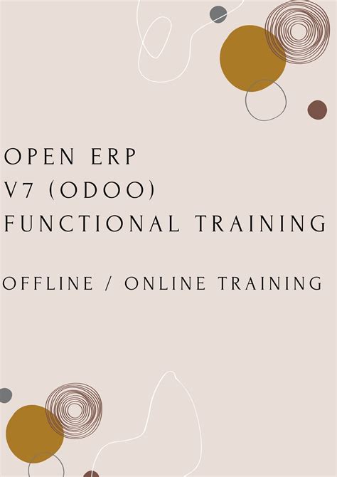Open Erp V7 Odoo Functional Training Pusdiklatindo