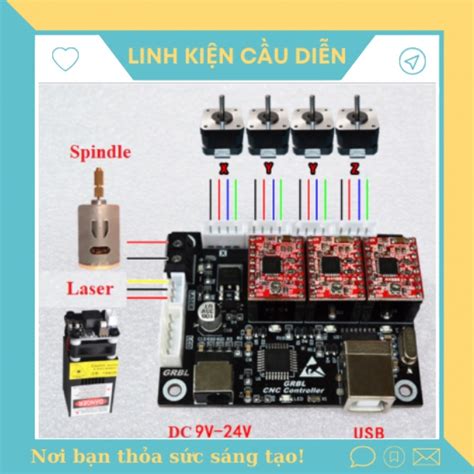 Mua Mạch Điều Khiển Máy Cnc Mini Grbl Giá Rẻ Nhất Teckivn
