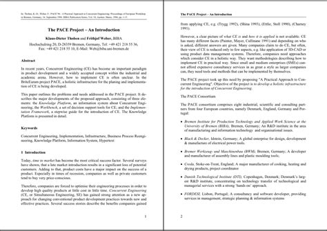 PDF The PACE Project An Introduction