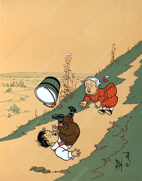 Mother Goose Jack And Jill Stock Image C Science Photo Library