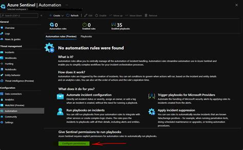 how to give sentinel permissions to run playbooks microsoft qanda