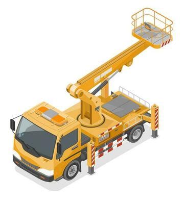 Bucket Truck Vector Art Icons And Graphics For Free Download