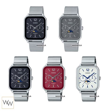 ของแท้ นาฬิกาข้อมือ Casio ผู้ชาย รุ่น Mtp M305 สายสแตนเลส Shopee Thailand