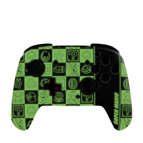 Pdp Rematch Glow Wireless Controller For Nintendo Switch Super Icon