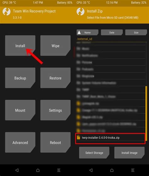 How To Install TWRP Recovery On Android DroidWin