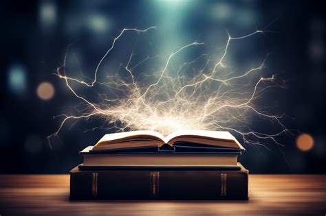Download Ai Generated Book Magic Royalty Free Stock Illustration