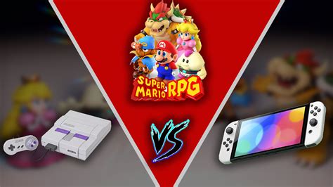 Super Mario Rpg Graphics On Switch Vs Snes Rpg Coming November 2023 Nintendo Supply
