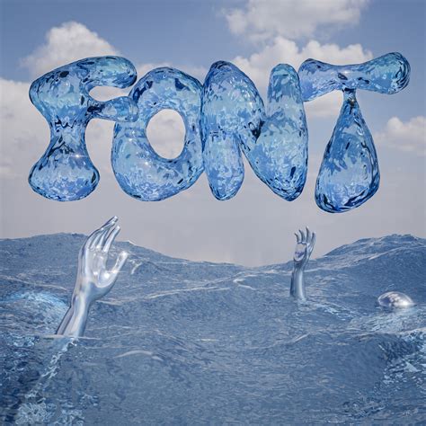 This Is Uhh Water Font Mohlz Art