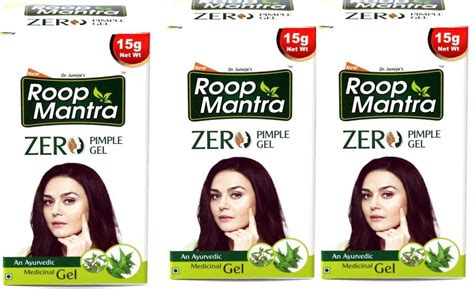 Roop Mantra Zero Pimple Gel 15gm X 3 Pack Of 3