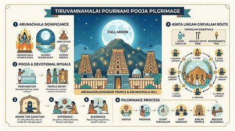 Tiruvannamalai Pournami Pooja Ultimate Girivalam And Temple Guide