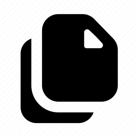 Files Copy Duplicate Documents Icon Download On Iconfinder
