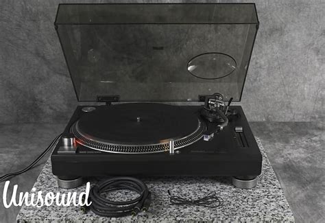 Technics SL MK Black Direct Drive Turntable In Excellent Reverb