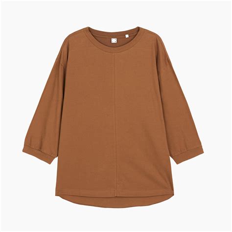 루즈핏 칠부 티셔츠 S I Village