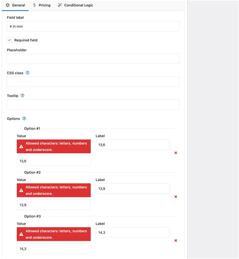Allowed Characters In Text Field Project Dmc