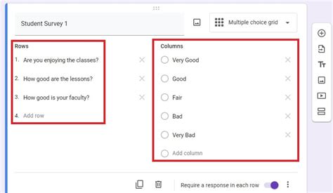 How To Add A Multiple Choice Grid In Google Forms PresentationSkills Me