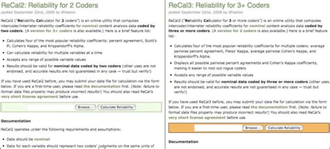 Web Interfaces For Recal2 Left And Recal3 Right Download
