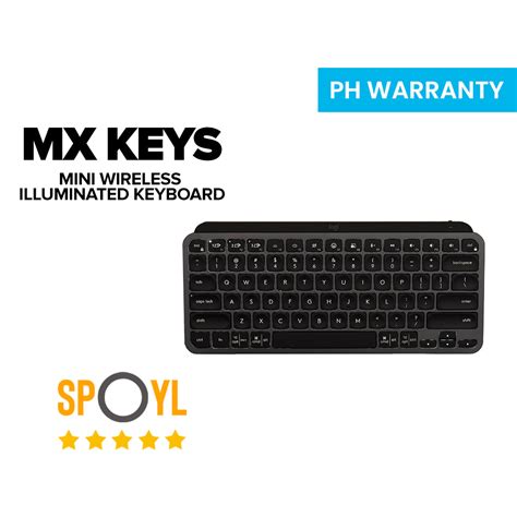 Logitech Mx Keys Mini Wireless Illuminated Keyboard Spoyl