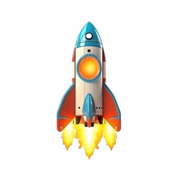 3d Space Rocket With Smoke, Rocket, Launch, Spaceship PNG Transparent Image and Clipart for Free ...