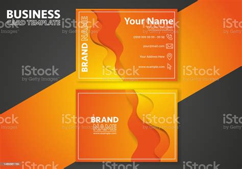 명함 템플릿 디자인 추상적인 현대 아이콘 색상 간단한 기업 정체성 개념의 고급 프리젠 테이션을위한 최소한의 우아한 브랜드 벡터 일러스트레이션에서 창조적 인 연락처 정보 세트