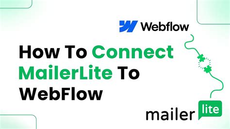 How To Connect Mailerlite To Webflow Step By Step Youtube