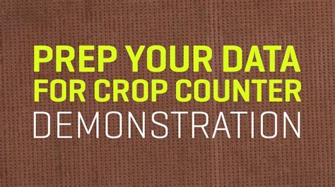 Prep Your Data For The Envi Crop Counter Tool Demo Nv5 Geospatial