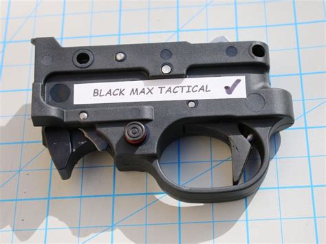 Ruger 1022 Trigger Assembly By Hornet Custom Black Max Tactical Group