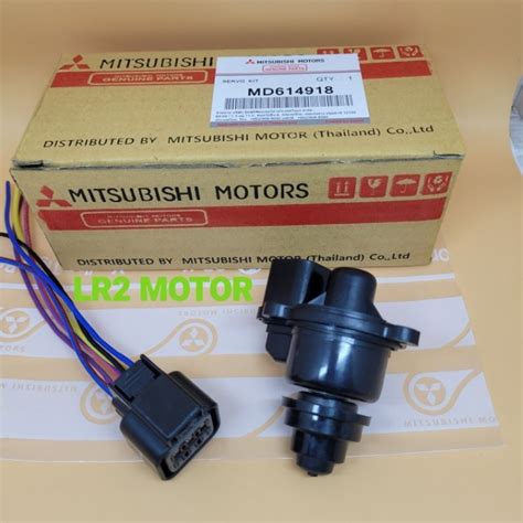 jual sensor servo isc idle speed control actuator mitsubishi lancer evo