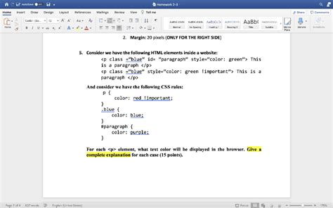 Solved 5 Consider We Have The Following HTML Elements Chegg Com