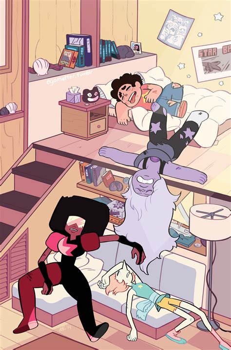 Heres A Cover I Did For The Su Comic Glad To See Its Firing Up Again Steven Universe