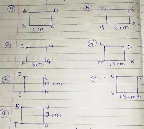 Perimeter Of Square Class 4 Maths Worksheet