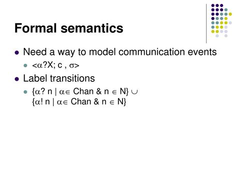 ppt formal semantics of programming language s powerpoint