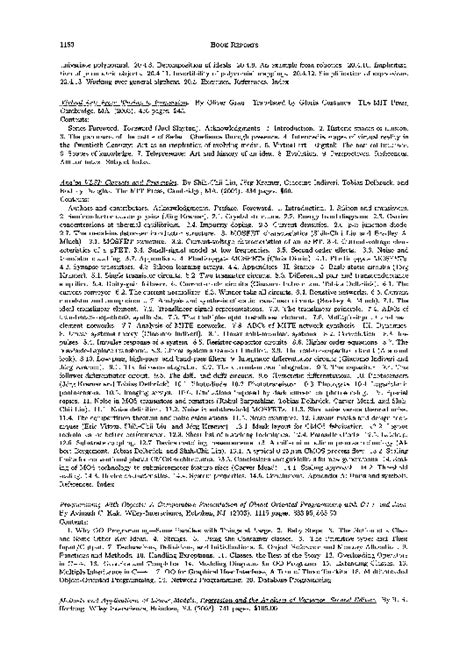 pdf analog vlsi circuits and principles