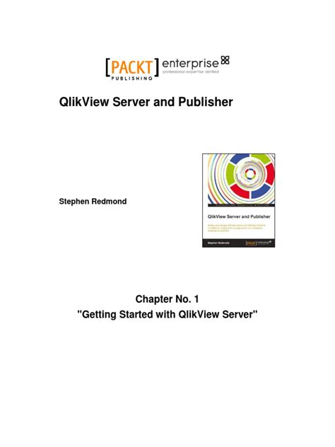 Qlikview Server And Publisher Sample Chapter Pdf Hypertext Transfer Protocol Web Server
